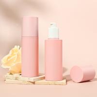China Cylindrical Thick Bottom Plastic Lotion Bottle - Lightweight Leakproof Cosmetic Packaging for Skincare for sale