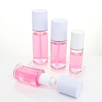 China Wholesale Thick Base Cylindrical Plastic Lotion Bottle with Leak Proof Design for Skincare Packaging for sale