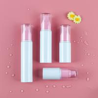China Customizable PET Plastic Bottle with Protective Overcap and Lotion Pump for Cosmetic Packaging for sale