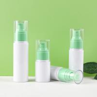 China Customizable PET Plastic Bottle with Protective Overcap and Lotion Pump for Cosmetic Packaging for sale
