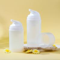 China Compact Airless Foam Bottle with Frosted Finish for Skincare Packaging for sale