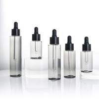 China Customizable Colors PET Plastic Dropper Bottle with Luxury Dropper Cap and Leak-Proof Structure for Premium Skincare for sale