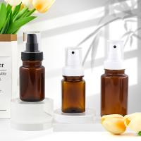 China Amber Plastic Pharmaceutical Cosmetic Bottle Set - Customizable Eco-friendly Recyclable with Light Protection for sale