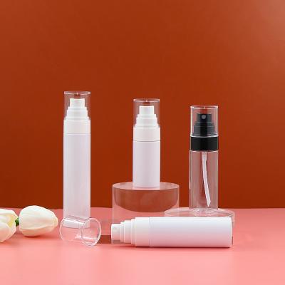 China Customizable Refillable Leak-Proof PET Spray Bottle for Cosmetics and Skincare for sale