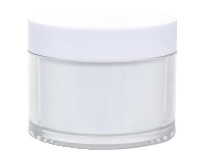 China Clear PET Cream Jar with Customizable Colors and Leak-Proof Design for Cosmetic Packaging for sale
