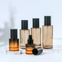 China Customizable Leakproof Eco-Friendly Glass Lotion Bottle for Skincare Packaging for sale