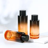 China Amber Glass Toner Bottle Wholesale | Transparent Brown Glass Cosmetic Packaging for sale