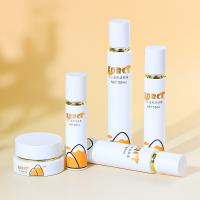 China White Glass Cosmetic Bottle Set Wholesale | Luxury Skincare Packaging for sale
