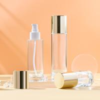 China Leak Proof Customizable Ecofriendly Glass Lotion Bottle for Skincare Packaging for sale