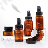 China PET Amber Pharmaceutical Bottle Set Manufacturer | Cosmetic Packaging Supplier for sale