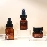 China PET Amber Pharmaceutical Bottle Set for Dermocosmetic Packaging | UV Protection & Leak-Proof for sale