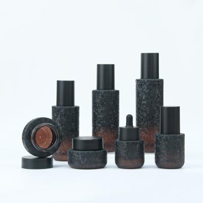 China Custom Glass Skincare Packaging Set Supplier | Cosmetic Bottle & Jar Manufacturer for sale