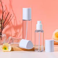 China Transparent Triangle PETG Thick Wall Cosmetic Bottle with Customizable Closure Options for Luxury Skincare Packaging for sale