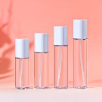 China High Transparency Leakproof Triangle PETG Thick Wall Bottle with Customizable Pump for Luxury Skincare for sale