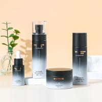 China Refillable PET Cosmetic Bottle with Luxury Gradient Finish Customizable for Serums & Lotions in Recyclable Material for sale