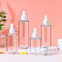 China Clear PETG Squeeze Dropper Bottle with High Transparency and Soft Squeeze System for Leakproof Skincare Packaging for sale