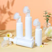 China PET Foam Pump Bottle with Brush for Facial Cleanser for sale