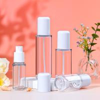 China Transparent PETG Thick Wall Cosmetic Bottle with Lotion Pump Spray Pump for Skincare Packaging for sale