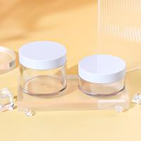 China Recyclable BPA Free Plastic Cosmetic Jar with High Impact Resistance for Skincare Packaging for sale