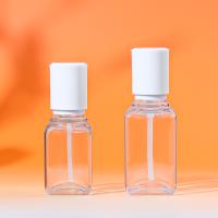 China Double Wall PETG Square Fine Mist Spray Bottle | Premium Skincare Packaging Solution for Toner & Essence for sale