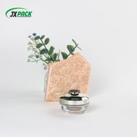 China Customizable Leak-Proof Eco-Friendly Glass Cream Jar for Luxury Cosmetic Packaging for sale