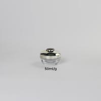 China Customizable Leak-Proof Eco-Friendly Glass Cream Jar for Luxury Cosmetic Packaging for sale