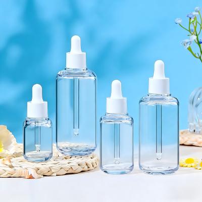 China Premium BPA-Free PETG Dropper Bottle with Leak-Proof Design and Customizable Volume for Serums for sale