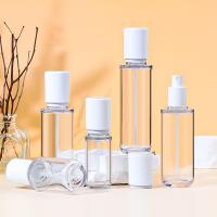 China PETG Double Wall Cosmetic Bottle with Interchangeable Pump Heads and Leak-Proof Structure for sale