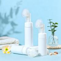 China PET Foam Pump Bottle with Hard Bristle Brush - Recyclable PET Material in 100ml-250ml Capacities for sale