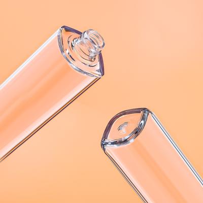 China Luxury Diamond Shape PETG Cosmetic Bottle with Customizable Colors and Pump for High-End Skincare Packaging for sale