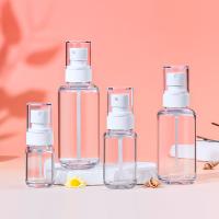 China PETG Thick Wall Bottle Double Step Cosmetic Bottle Lotion Spray Pump for sale