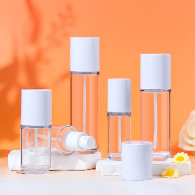 China PETG Cosmetic Bottle with Thick Wall Design for Skincare Packaging in Recyclable Material and Customizable Colors for sale