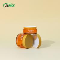 China Premium UV-Blocking PET Cream Jar with Leak-Proof Double Sealing and Glass-Like Texture for Skincare for sale