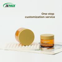 China Premium UV-Blocking PET Cream Jar with Leak-Proof Double Sealing and Glass-Like Texture for Skincare for sale