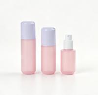 China Luxury Frosted PETG Cosmetic Bottle for Skincare & Serum Packaging for sale