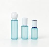 China Luxury Frosted PETG Cosmetic Bottle for Skincare & Serum Packaging for sale