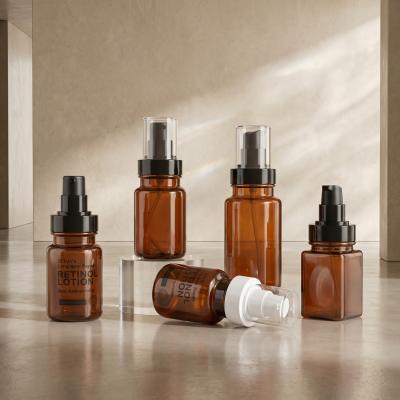 China PET Cosmetic Lotion Bottle for Skincare & Dermocosmetic Packaging for sale