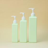 China Square Body Lotion Bottles – Refillable Lotion Pump Dispensers for sale