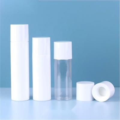 China Custom Clear BPA-Free Food-Grade PET Toner Bottle with Secure Screw Cap | JXPACK for sale