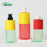 China Bulk Lotion Pump Bottles – Textured PET Dispenser Bottles 350ml & 550ml for sale