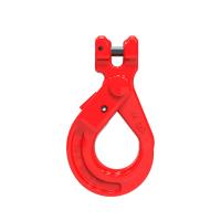 China G80 Self Locking Clevis Hook 1.2T to 8.2T WLL Alloy Steel Forged for sale