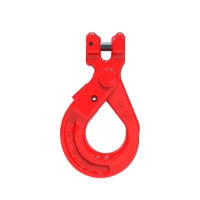 China G80 Self Locking Clevis Hook 1.2T to 8.2T WLL Alloy Steel Forged for sale