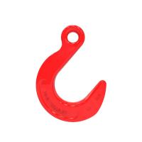 China G80 Eye Foundry Type Sling Hook 1.6T to 32T Alloy Steel Forged Lifting Point for sale