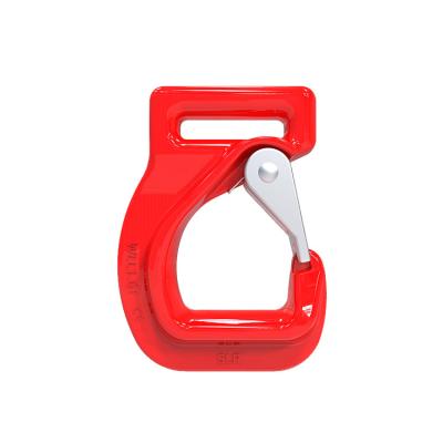 China G80 Webbing Sling Hook 1.6T WLL Forged Alloy Steel EN818-2 Certified Lifting Component for sale
