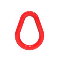 China Pear Shaped Ring SLR034 Forged Alloy Steel G80 Chain EN818-2 WLL 1.6T to 159.2T for sale
