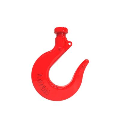 China SLRO41-BLOCK HOOK Forged Alloy Steel Rigging Block Hook 0.8T-1.6T Working Load Limit with EN818-2 Certification for sale