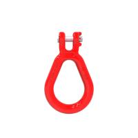 China SLRO57 Clevis Pear Shape Link 8-SLR57-13-8 5.3T WLL Forged Alloy Steel Rigging for sale