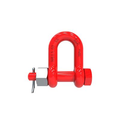China SLR0757 Forged Alloy Steel Shackle - EN818-2 Certified with 1.2-55 Ton Working Load Limit for sale