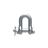 China SLR363 High Strength Bolt Type Dee Shackle - 0.33 to 35 Ton WLL Capacity with EN818-2 Certification for sale