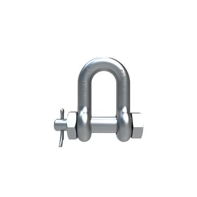 China SLR363 High Strength Bolt Type Dee Shackle - 0.33 to 35 Ton WLL Capacity with EN818-2 Certification for sale